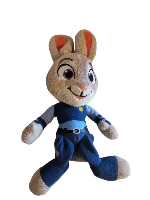 DISNEY ZOOTOPIA OFFICER Judy Hopps 10" Plush Doll Rabbit Police £11.47 ...