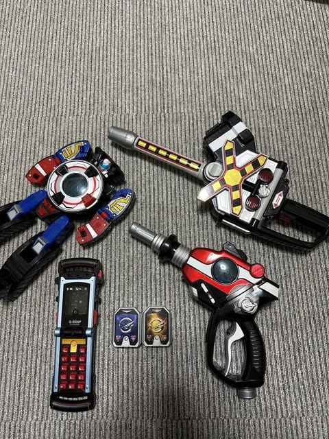 POWER RANGERS RPM Goonger Megazord Morpher 4p Engine Soul 2p set BANDAI ...