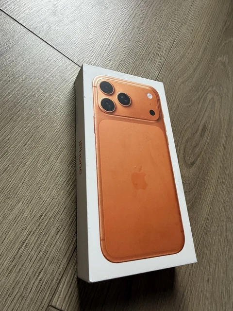 APPLE IPHONE 17 Pro Max 256GB Cosmic Orange (AT&T) Only Brand New ...
