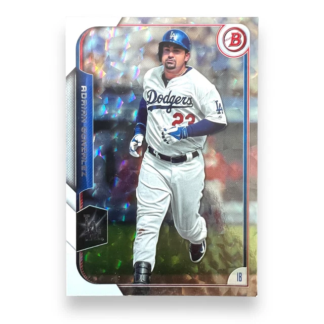 2015 BOWMAN SILVER Ice Los Angeles Dodgers Baseball Card #73 Adrian ...