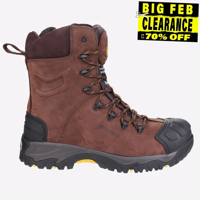 AMBLERS SAFETY AS995 WATERPROOF Mens Memory Foam Safety Boots £99.99 ...