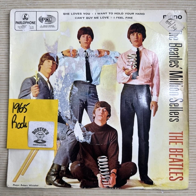 THE BEATLES - Million Sellers 7” Vinyl Record Single EP VG+ £11.99 ...