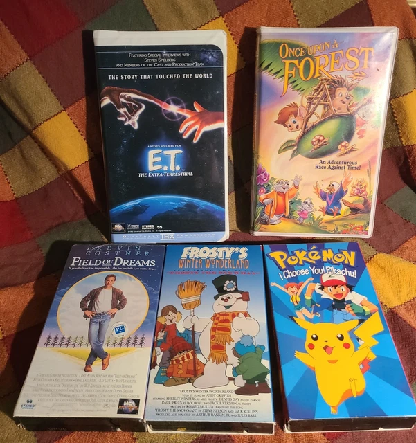 CLASSIC VHS MOVIE ET Once Upon A Forest Pokémon Field Of Dreams- Sealed ...