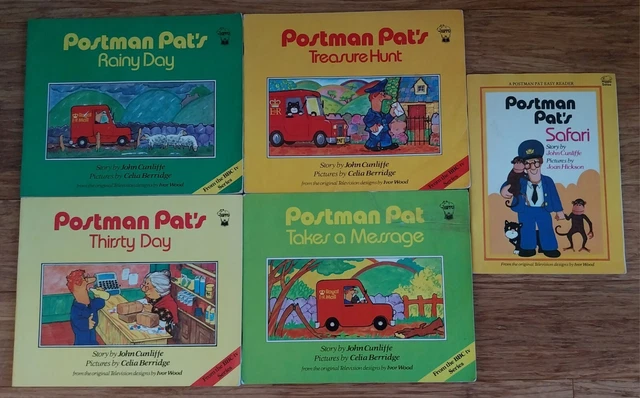 POSTMAN PAT HIPPO Easy Reader Book Series 1980s Retro Vintage £10.00 ...