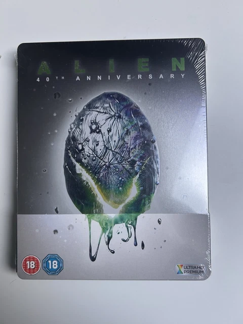 ALIEN 40TH ANNIVERSARY 4K UHD Steelbook- New & Sealed £105.00 - PicClick UK