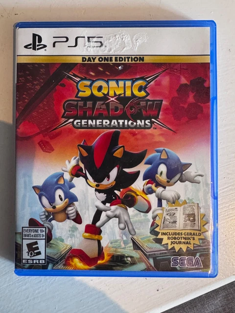 SONIC X SHADOW Generations PlayStation 5 Console Game PS5 Platform ...