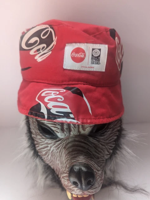 2023 FIFA WORLD Cup Coca-Cola red bucket hat one size New Unisex Soccer ...