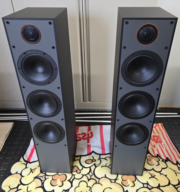 MONITOR AUDIO - Monitor 300 Series - Floorstanding Speakers, Black ...
