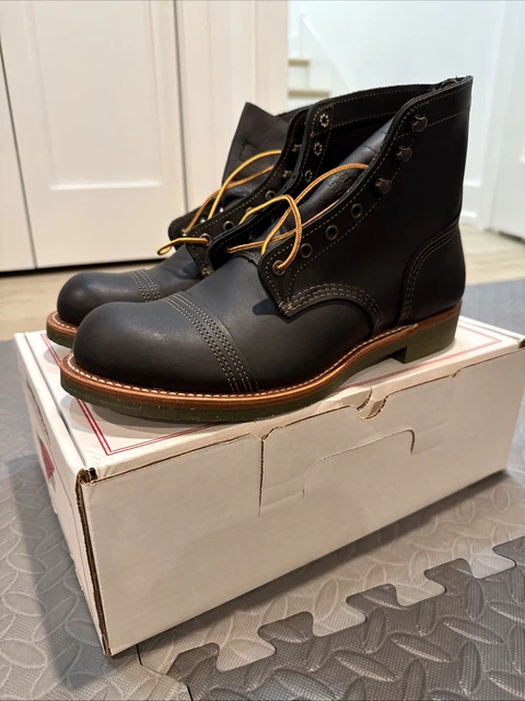 RED WING IRON Ranger 4331 Black Harness 9.5 D Rider’s Room Limited ...