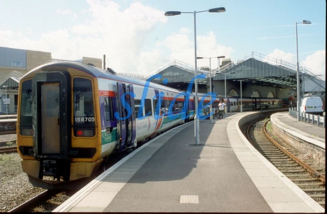 BRITISH SCOTRAIL DIESEL Multiple Unit Sprinter Dmu 158703 Inverness O ...