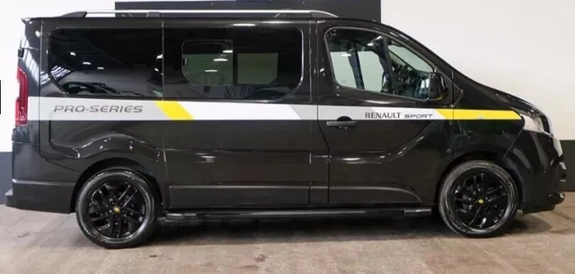 FITS RENAULT TRAFIC Red Edition Graphics Kit Both Sides Decals Stickers ...