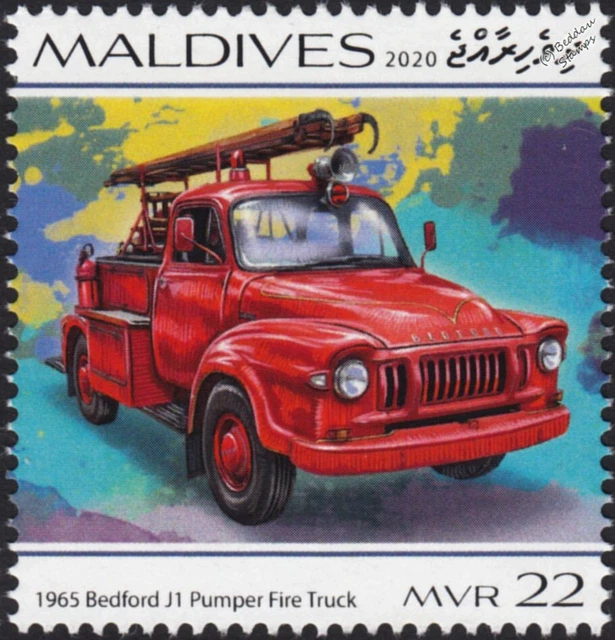 1965 BEDFORD J1 Pumper (NSW Australia) Fire Engine Truck Firefighting ...