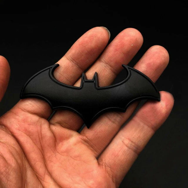 3D METAL CHROME Batman Logo Sticker Emblem Badge Decal Car Exterior ...