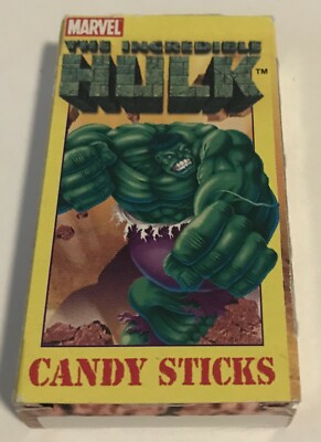 MARVEL THE INCREDIBLE Hulk Candy Sticks-cigarettes EUR 11,89 - PicClick FR
