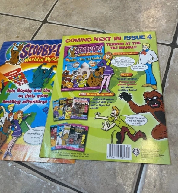 SCOOBY SOO AUSTRALIA World Of Mystery Magazine £16.10 - PicClick UK