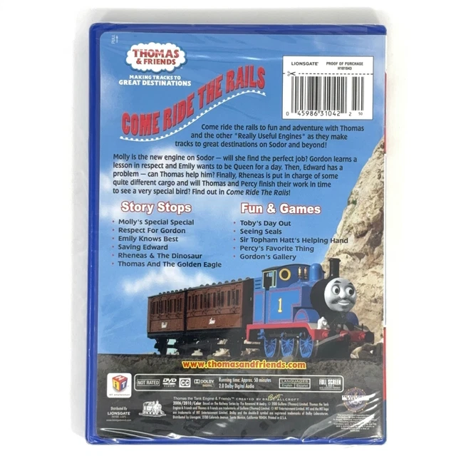 THOMAS & FRIENDS : Come Ride The Rails (DVD, 2010) NEW Sealed £7.66 ...