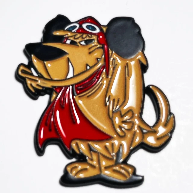 MUTTLEY PILOT PIN badge Wacky Races, Dastardly Hanna-Barbera Flying ...