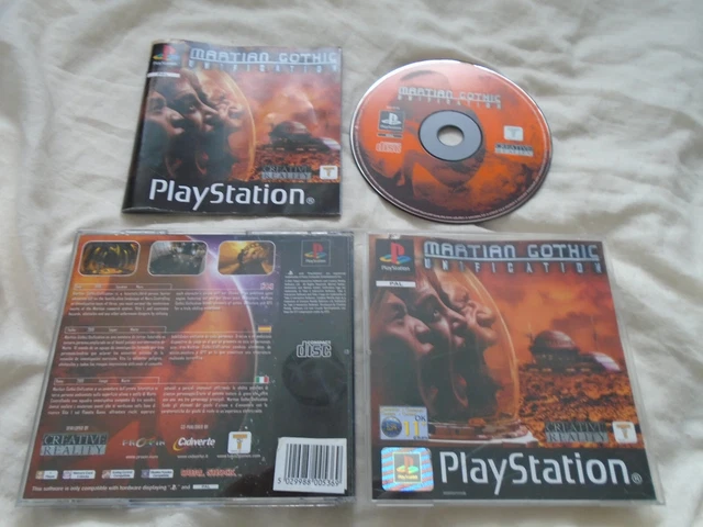 MARTIAN GOTHIC UNIFICATION PS1 (COMPLETE) rare Sony Playstation black label £16.95 - PicClick UK