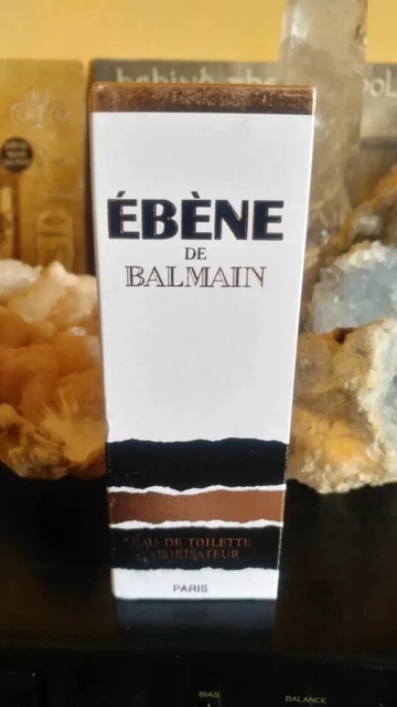 VINTAGE EBENE DE Balmain 75ml EDT Spray, New & Sealed 1983 Men's ...