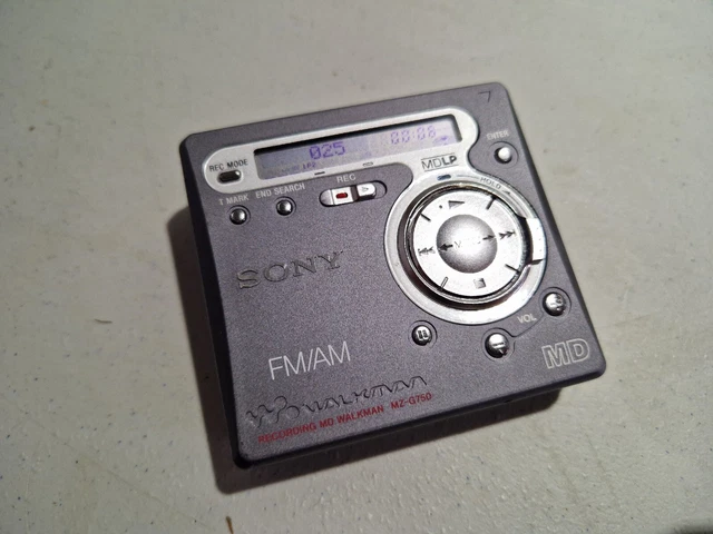 SONY WALKMAN MZ-G750 Recording MD MiniDisc Player £39.99 - PicClick UK