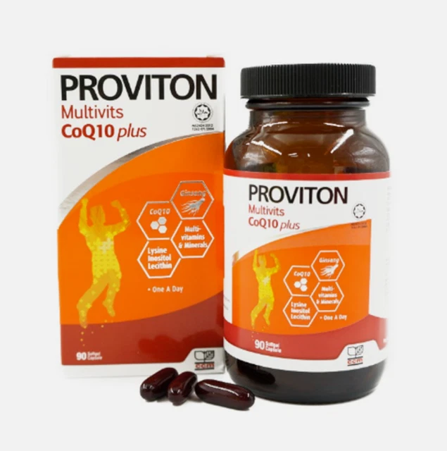 2 X PROVITON Multivitamins COQ10 PLUS 90'S Softgel Capsules £83.27 ...