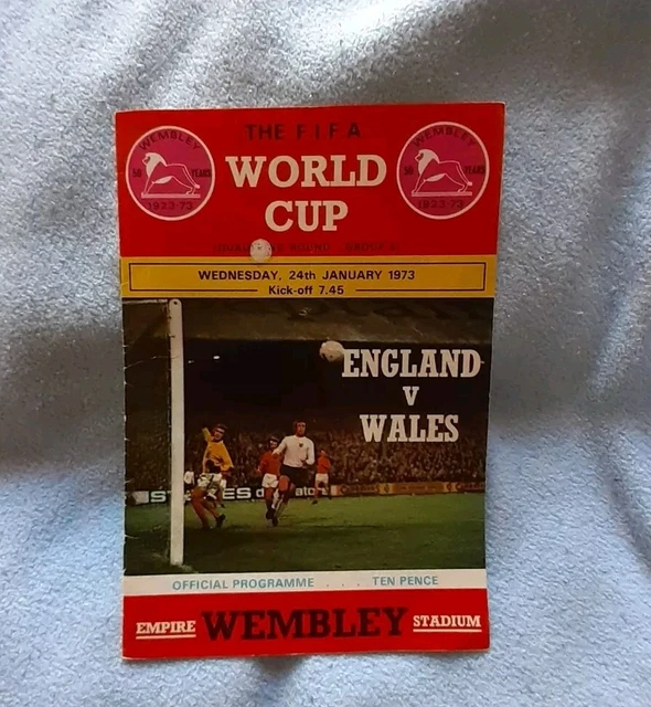 7 ENGLAND V Wales Football Programmes. 1971-80 £3.83 - PicClick UK