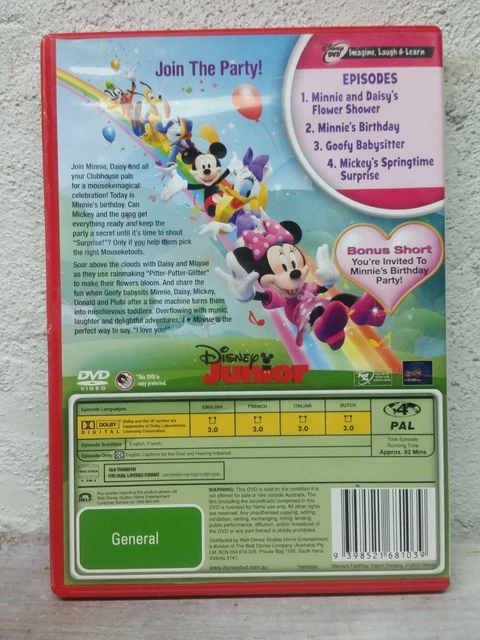 MICKEY MOUSE CLUBHOUSE: I Heart Minnie - DVD - DISNEY JUNIOR Pluto ...