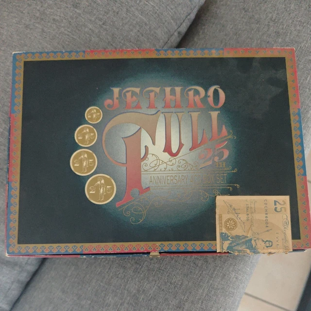 JETHRO TULL 25TH Anniversary 4CD Box Set KOMPLETT mit Booklet. CDs TOP ...