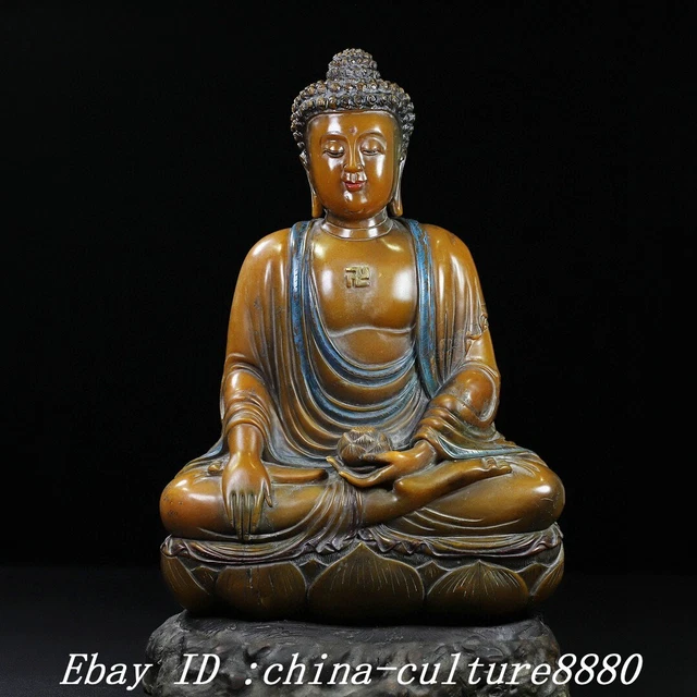 15 '' STATUE du Bouddha de Shakyamuni en pierre EUR 2.562,00 - PicClick FR