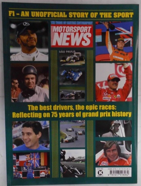 F1-AN UNOFFICIAL STORY of the Sport magazine 2025 Drivers, Races, 75 ...
