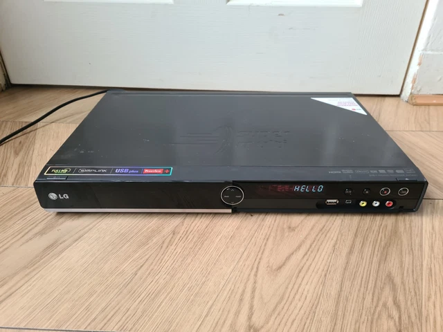 ENREGISTREUR DVD LG RHT498H avec disque dur 250 Go, Freeview + AUCUNE télécommande. défectueux ...