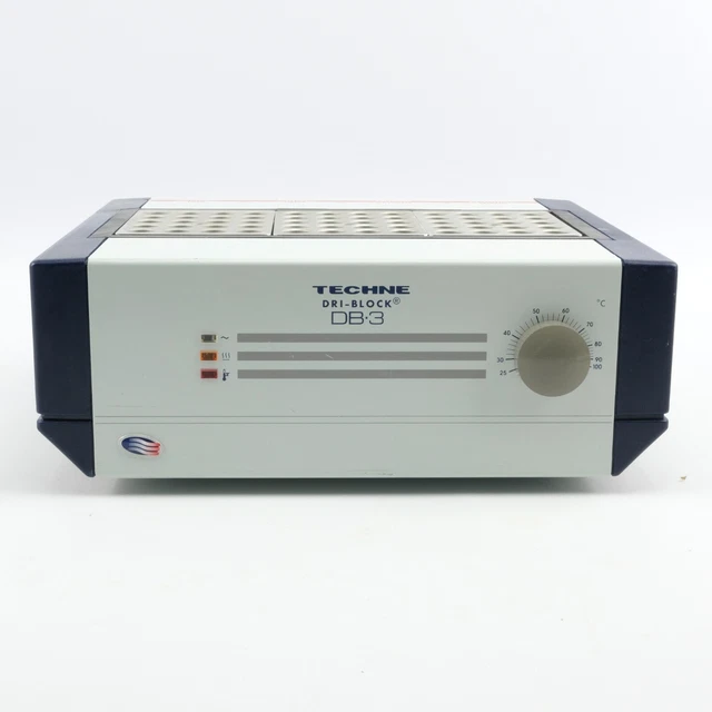 TECHNE DB-3 LABOATORY Dri-Block Heater Incubator 100°C | Includes 3 x 20 Blocks £159.95 ...