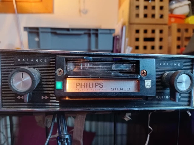 VERY RARE VINTAGE Philips Cassette Only!! player N2602. Tested. See ...