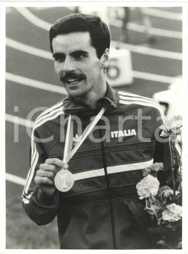 1983 HELSINKI MONDIALI atletica leggera - Alberto COVA mostra medaglia ... 1983 HELSINKI MONDIALI atletica leggera - Alberto COVA mostra medaglia ...