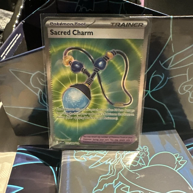 POKEMON SACRED CHARM 122/094 Phantasmal Flames Full Art Holo NM £3.63 ...