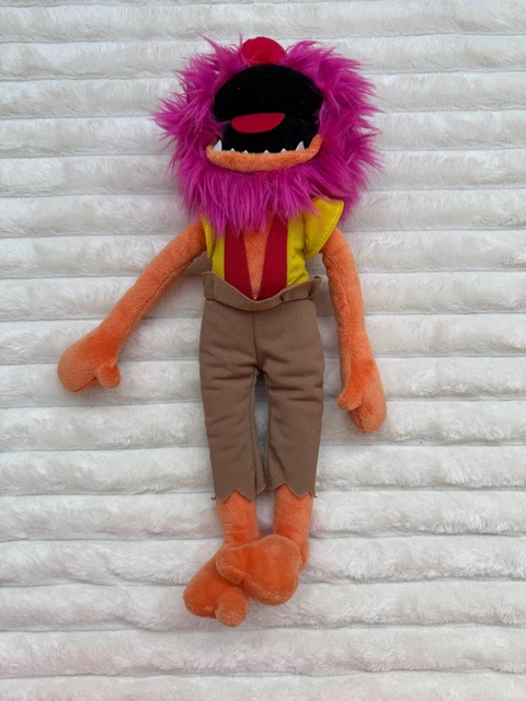 ANIMAL THE MUPPETS Plush Disney Posh Paws Soft Plush Used Please look ...