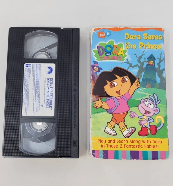 Dora The Explorer Dora Saves The Prince Vhs 2002 Tested £389 Picclick Uk