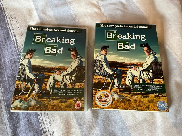 BREAKING BAD: THE Complete Second 2nd Season Dvd Box Set £2.99 ...