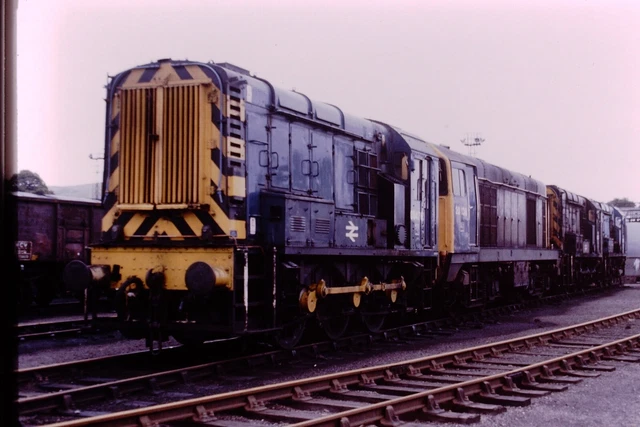 1980S BRITISH RAIL BR Diesel Loco 20138 ? Scotland Railway Slide 1981 £ ...