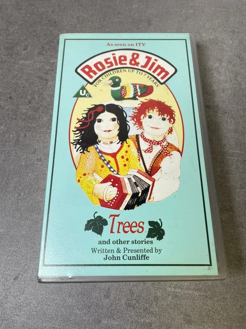 ROSIE & JIM Trees And Other Stories Vhs Tape - Rare Retro Movie Kids ...