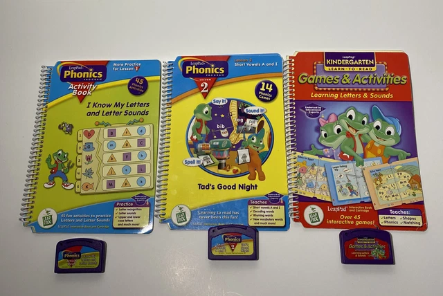 LEAPFROG LEAP START Phonics Activity And Short Vowels Books And ...