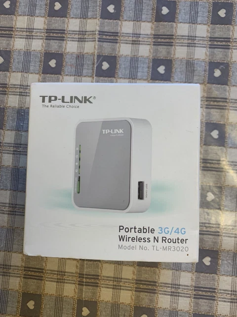 TP-LINK TL-MR3020 PORTABLE 3G/4G USB 2.0 Wireless Travel N Router ...