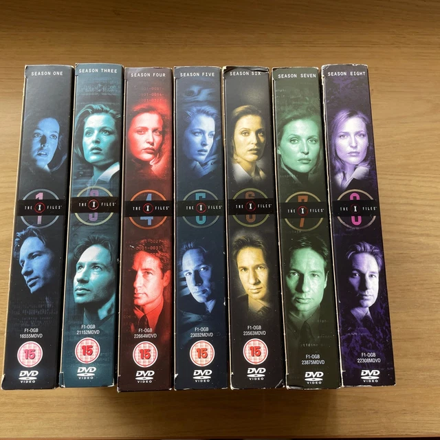 THE X-FILES - The Complete Seasons 1 + 3-8 DVD Box Sets £18.40 ...