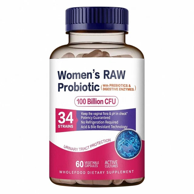 WOMEN’S PROBIOTIC -VAGINAL Relieves Bloating, Detoxify,Regulate ...