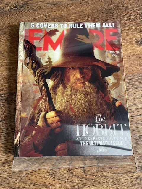 EMPIRE MAGAZINE 2012 The Hobbit An Unexpected Journey Gandalf 3D ...