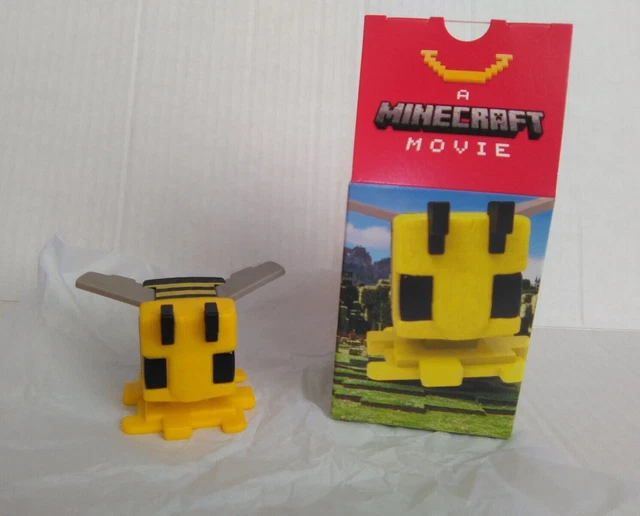 MCDONALD’S A MINECRAFT Movie 2025 BEE Toy Figure Kids Happy meal Canada ...