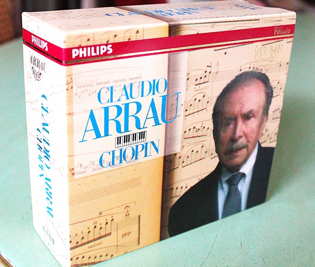 BOX SET 6 cd : Claudio ARRAU, FREDERIC CHOPIN / Claudio Arrau Edition / PhilIps EUR 59,00 ...
