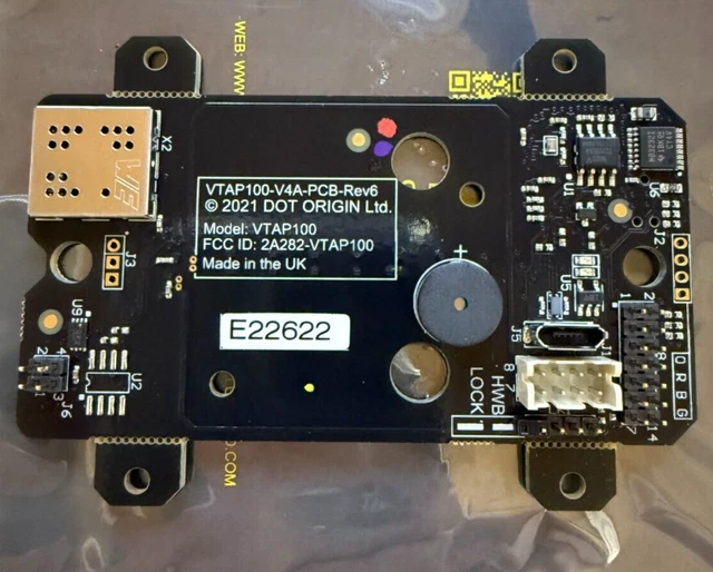 DOT ORIGIN VTAP100-V4A-PCB VTAP100 Embedded NFC Reader Board – USB ...