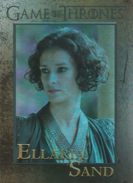 GAME OF THRONES Season 5 - #63 "Ellaria Sand" Foil Parallel Base Card ...