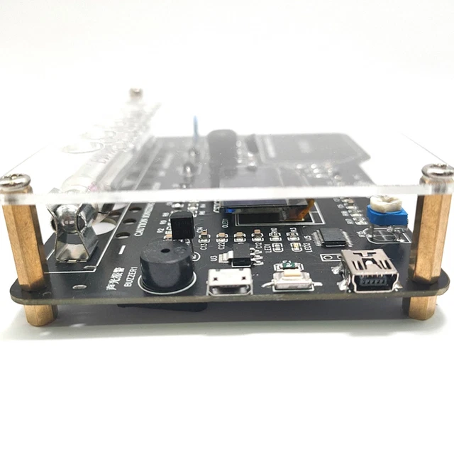 DIY GEIGER COUNTER Kit Module Nuclear Radiation Detector With,OLED ...